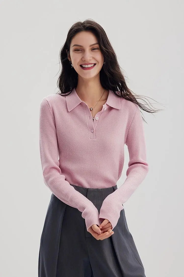 Fibflx Women's 100 Merino Wool Rib Knit Base Layer | Available in White ...