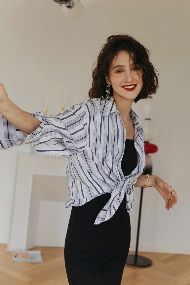 Fibflx Women's Black Slim Fit Backless Slip Dress